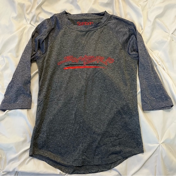 Sombrio | Tops | 34 Sleeve Sombro Mtv Jersey | Poshmark